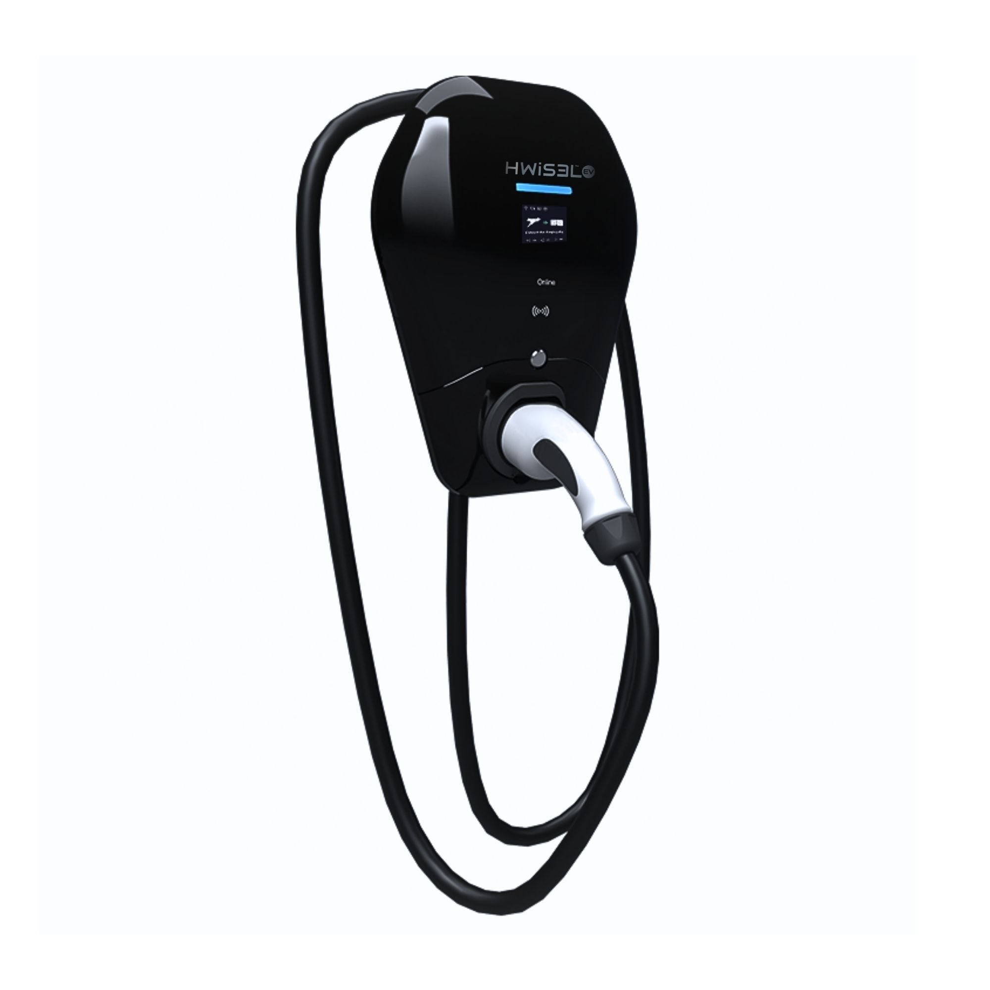 Recharge EV commerciale - Chargeur AC intelligent 50 A – Hwisel EV